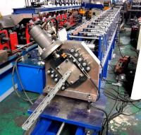 China Metal Profile Making production Line Steel grape stake automatic Rolling forming Machine for sale