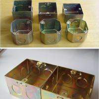 China IP65 4x4 galvanized steel electrical junction box for sale