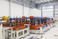 China PLC Control System Rack Upright Roll Forming Machine Wholesale for sale
