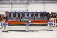 China PLC Control System Rack Upright Roll Forming Machine Wholesale for sale