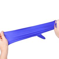 China Anti Bacterial Anti-virus Dentist Examination Medical Use Heavy Duty Surgical Disposable Nitrile Gloves for sale