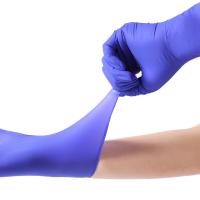 China Anti Bacterial Anti-virus Dentist Examination Medical Use Heavy Duty Surgical Disposable Nitrile Gloves for sale