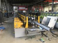 China PLC Control Steel Silo Stiffener Roll Forming Machine / Silo Panel Roll Forming Machine for sale