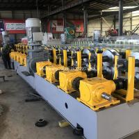 China PLC Control Steel Silo Stiffener Roll Forming Machine / Silo Panel Roll Forming Machine for sale