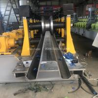 China PLC Control Steel Silo Stiffener Roll Forming Machine / Silo Panel Roll Forming Machine for sale