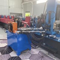 China Fully Automatic Interchangeable C/Z Purlin Roll Forming Machine for sale