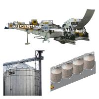 China silo line / grain bin silo corrugated panel making machine for sale
