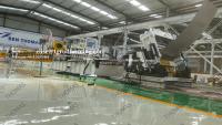 China grain silo sidewall / corrugated panel making machine for sale