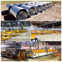 China corrugated galvanized pipe | corrugated steel tube | Corrugated steel drainage pipe for sale