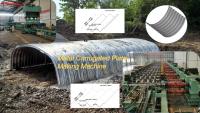 China Corrugated Steel Roll Forming Machine | Corrugated Bridge-Plate machine | Steel bridge plate machine for sale