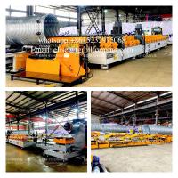 China CSP corrugated spiral metal pipe machine, Corrugated steel pipe mill , Metal corrugated pipe production line for sale