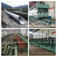 China Metal corrugated culvert pipe production line, Culvert corrugated plate machine, Drainage culvert pipe mill for sale