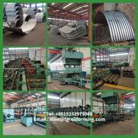 China Corrugated Steel Pipe Culvert equipment , Box culvert making machine , CSP culvert pipe equipment for sale