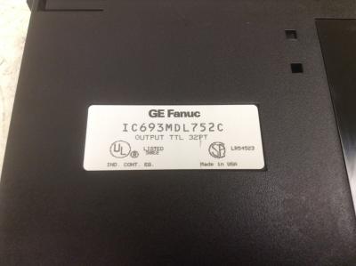 China GE FANUC SERIES 90-30 PLC Digital I/O Module 125 VDC IC693MDL752 for sale