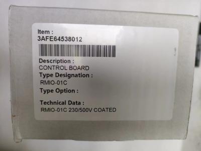 China RMIO-01C ACS800 Series Motherboard IO Board Control Board Terminal Board for sale