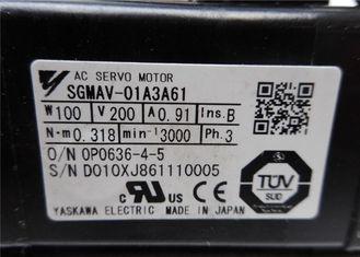 China SGMAV-01A3A61 Yaskawa Ac Servo Motor 0.91A 3 Phase 0.705 Lb (319.78g) 100, 200VAC for sale