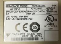 China Yaskawa SGDS-20A05A Servo Motor Driver 2KW Output Power For Weapons Systems for sale