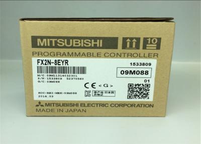 China 25W Max Power Automotive Programmable Logic Controller FX2N-8EX 16EX 8EYR 0.5A Current for sale