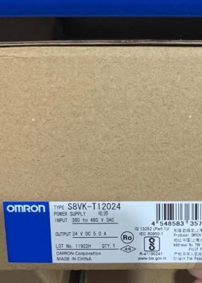 China Omron S8VK-T12024 DIN Rail Power Supply 120W 24VDC High Efficiency 89% AC/DC Power Supply for sale