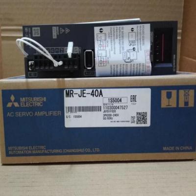 China MR-JE-40A MITSUBISHI Industrial Servo Drives 50/60HZ 0-230V 0 To 6A 1 Kw for sale
