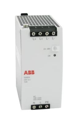 China ABB SD833 Power Supply Unit 10A 240W 24V DC PLC Power Supply for SELV and PELV Applications for sale