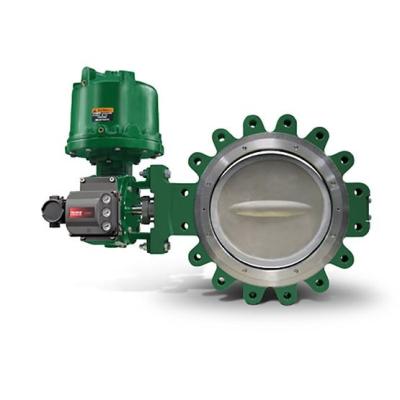 China High Performance Butterfly Valve MSS SP-61 Class IV FCI 70-2 Flow Ring Fisher 8532 for sale