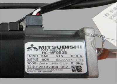 China 50W 3AC 51V 0.9A Three Phase AC Servo Motor Mitsubishi HC-MF053B High Speed for sale