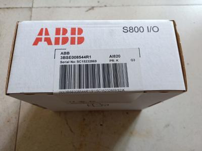 China ABB S800 Digital I/O Module 4 channels AI820 3BSE008544R1 Analog Input Module for sale