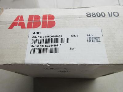 China ABB AI835 / AI835A S800 Analog Input Module 3BSE051306R1 8 channels I/O Module for sale