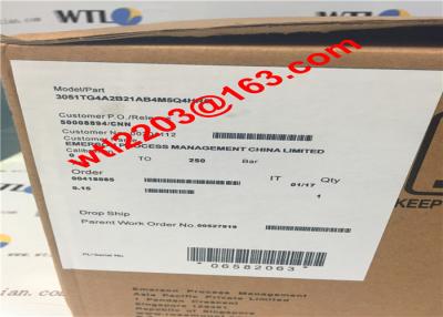 China 3051TG4A2B21A   -14.7 to 4000PSI Rosemount 3051T In-Line Pressure Transmitter for sale