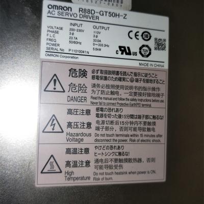 China omron Analog Inputs Pulse Train Inputs R88D-GT50H-Z OMRON AC Servo driver for sale