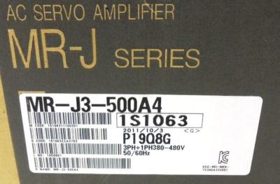 China NEW 3-Phase MITSUBISHI AC Servo Amplifier MR-J3-500A4 MR-J3 Series Driver for sale