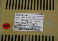 China Electric Industrial 750W YASKAWA SERVOPACK  Input 200-230V  DRIVER MOTOR SGD-08APY61 for sale