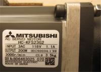 China HC-KFS23G1 Mitsubishi Servo Motor 200W cnc router PLC 0.4KW-2KW for sale