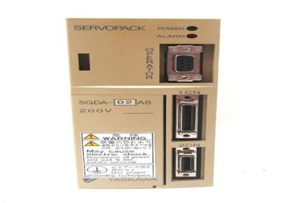 China Industrial Servo Drives Ouput 2.0 AMPS YASKAWA SERVOPACK SGDA-02AS 200W for sale