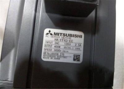 China Mitsubishi MELSERVO AC servo Motor HA-FF43-EC 400W 126V 2.5A 3000r/min for sale