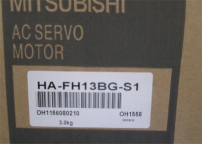 China Mitsubishi 100W HA-FH series Servo Motor HA-FH13BG-S1 with Gear GR-S-10 Ratio 1/30 for sale