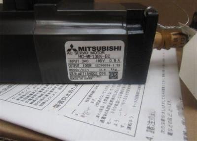 China Mitsubishi Electric NEW 100W AC Servo Motor HC-MF13BK-S102 SPEED 3000rpm in stock for sale