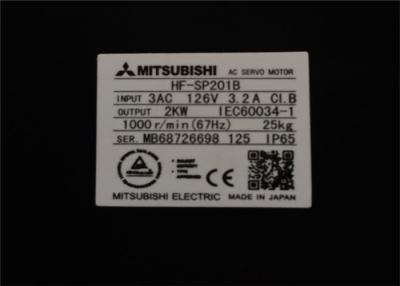 China Mitsubishi Medium inertia power servo motor HF-SP201B 2.0kw 1000r/min for sale