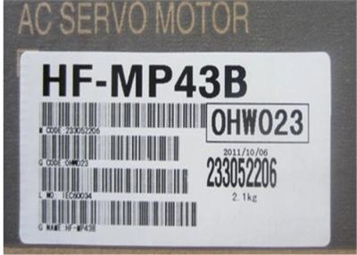 China Ultra low inertia small power servo motor HF-MP43B 3000r/min 0.4kw Mitsubishi for sale