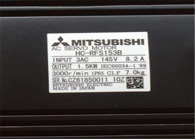 China Mitsubishi Industrial Servo Motor HC-RFS153B Ultra low inertia medium power motor for sale