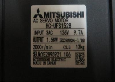 China BRAKE KEY Mitsubishi Industrial Servo Motor  HC-UP SERIES HC-UFS152B 1.5KW for sale