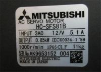 China Mitsubishi Industrial Servo Motor HC-SFS81B 850W BRAKE BRAKE BRAKE KEY  HC-UF SERIES for sale
