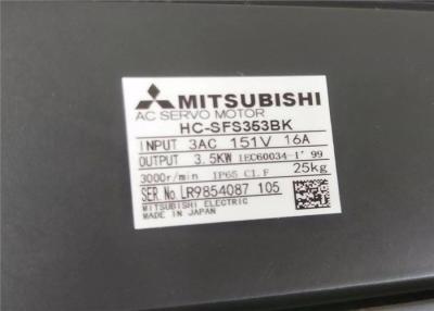 China Mitsubishi  Industrial Servo Motor HC SERIES HC-SFS353BK 3.5KW 3000RPM for sale
