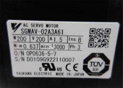 China 1PC 	Industrial Servo Motor 200W  200V YASKAWA Servo Motor SGMAV-02A3A61 New Japanese for sale
