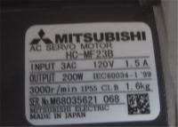 China HC-MF23B Industrial Servo Motor  200W BRK Mitsubishi   HC SERIES for sale