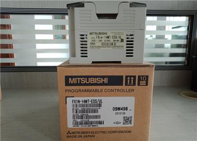 China Mitsubishi  PLC Programmable Logic Controller 100–240 V AC Integrated outputs 6 points FX1N-14MT-ESS/UL for sale