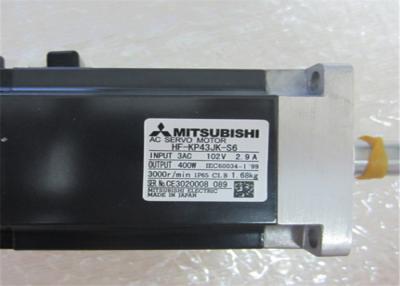 China Mitsubishi Industrial 400W AC Servo Motor HF-KP43JK-S6 102V SPEED 3000RPM in stock for sale