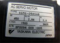China 1PCS Industrial Servo Motor  Yaskawa  SERVO MOTORSGMG-05A2AC Made in Japan for sale