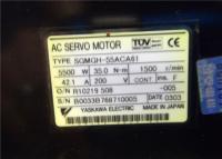 China Industrial Servo Motor Yaskawa 35N.m 42.1A 200V AC Servo Motor SGMGH-55ACA41 for sale